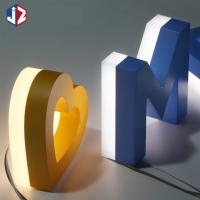 China Luminous LED Channel Letter Signs Front Stainless Steel Back Acrylic for sale