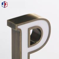 China LED 3D Front Lit Signage Dust Resistance Low Power Conumption for sale
