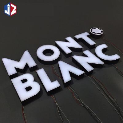 China Waterproof LED Modules Front Lit Signage 3D Acrylic Letter Sign Board for sale