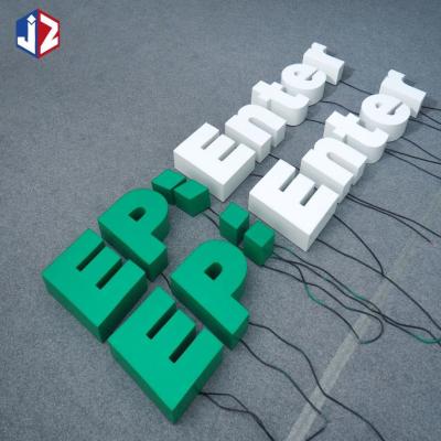 China Customize Acrylic Front Lit Signage Dustproof 3D Illuminated Letters for sale