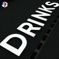 China Outdoor Storefront 3D Business Acrylic Signs Illuminated LED Front Lit Letters for sale