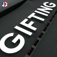 China Outdoor Storefront 3D Business Acrylic Signs Illuminated LED Front Lit Letters for sale