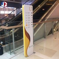 China Shopping Mall Wayfinding Signage High Brightness Illuminated Sign Board for sale