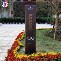 China Freestanding Directional Wayfinding Signs High Brightness Pylon Sign Board for sale