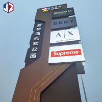 China Stainless Steel Pylon Sign Boards for sale