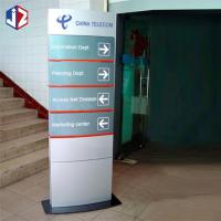 China Illuminated LED Pylon Sign Boards Low Consumption For Hotel Advertising for sale