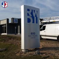 China Illuminated LED Pylon Sign Boards Low Consumption For Hotel Advertising for sale