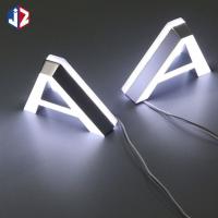 China Input 110-240V LED Acrylic Signage Double Glow Low Consumption for sale