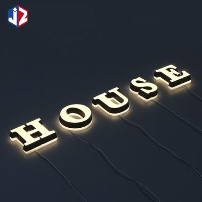 China Illuminated 3D LED Acrylic Signage Super High Brightness Anti Rust for sale