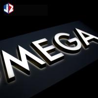 China Illuminated 3D LED Acrylic Signage Super High Brightness Anti Rust for sale