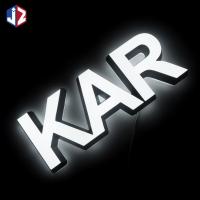China Illuminated 3D LED Acrylic Signage Super High Brightness Anti Rust for sale
