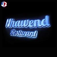 China AC 100V-240V Custom Acrylic Letters Eco Friendly Backlit Shop Sign for sale