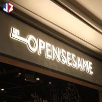 China 220V LED Acrylic Signage Storefront Decorative Acrylic Company Sign Board for sale