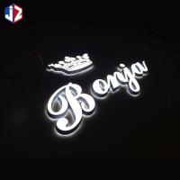China 220V LED Acrylic Signage Storefront Decorative Acrylic Company Sign Board for sale