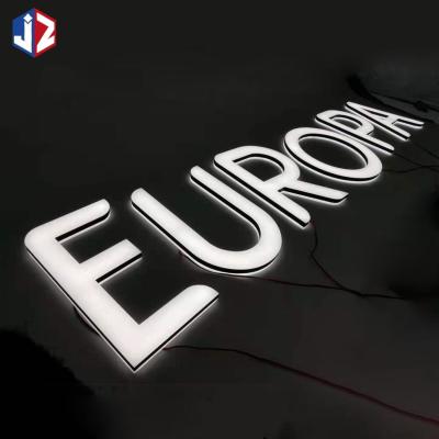 China Corrosion Resistance 3D Acrylic Letters Illuminated Channel Letter Signs for sale