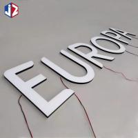 China Corrosion Resistance 3D Acrylic Letters Illuminated Channel Letter Signs for sale