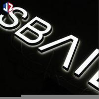 China AC240V Light Up Acrylic Signs Advertising LED 3D Acrylic Signage for sale