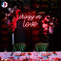 China Wedding LED Neon Letter Signs Custom Warm Romantic Free Design for sale