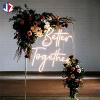 China Wedding LED Neon Letter Signs Custom Warm Romantic Free Design for sale