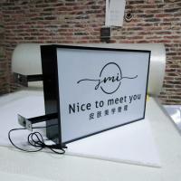China Aluminum Frame Hanging Lightbox Sign for sale