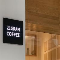 China 12V Letter Board Light Box Display Signs Metal Baking Paint Wall Mount for sale