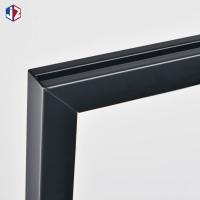 China Vertical 1290x460mm Poster Display Stand Black V Stand Steel Plate for sale