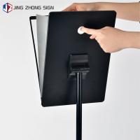 China 5.2kg Adjustable Sign Stand 1210x280mm Stainless Steel Pipe for sale