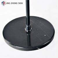 China 5.2kg Adjustable Sign Stand 1210x280mm Stainless Steel Pipe for sale