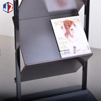 China Zig Zag Detachable Information Display Stand 460X350mm Aluminum Profile for sale