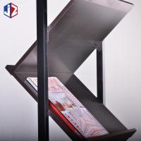 China Zig Zag Detachable Information Display Stand 460X350mm Aluminum Profile for sale