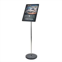 China Shopping Mall Poster Board Stand 1290X290mm Advertising Display Equipment for sale