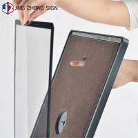 China Shopping Mall Poster Board Stand 1290X290mm Advertising Display Equipment for sale