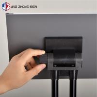 China Base 280mm Poster Display Stand Double Pole Frame Angle Adjustable for sale