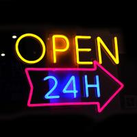 China Indoor 12V Neon Letter Signs 8mm-10mm Acrylic Plate Long Durable for sale