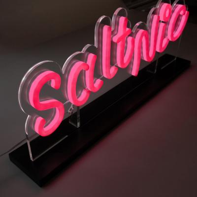 China Romantic Wall Mounted Neon Signs Portable Acrylic LED Neon Sign for sale