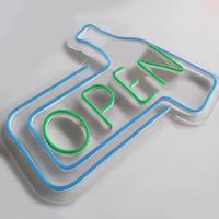 China Party Decoration Neon Letter Signs Indoor 3D Acrylic LED Neon Sign for sale