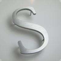 China Decorative Stainless Steel 3D Metal Letters Lobby Signs For Business for sale