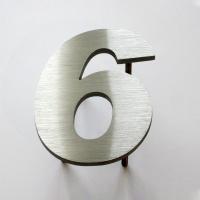 China Decorative Stainless Steel 3D Metal Letters Lobby Signs For Business for sale