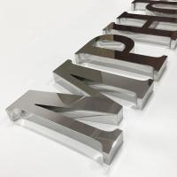 China Waterproof 3D Metal Letters Mirror Finished 304 Stainless Steel for sale