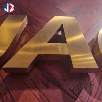 China Thickness 1cm-100cm 3D Metal Letters 304 316 Stainless Steel Alphabet Letters for sale