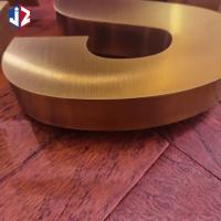 China Thickness 1cm-100cm 3D Metal Letters 304 316 Stainless Steel Alphabet Letters for sale