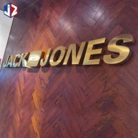 China Thickness 1cm-100cm 3D Metal Letters 304 316 Stainless Steel Alphabet Letters for sale