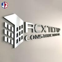 China Flat Cutting Stainless Steel Letters For Wall Long Durable Custom Metal Letters for sale