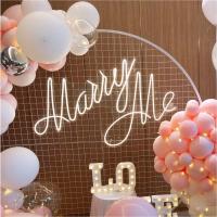 China Happy Birthday Neon Letter Signs for sale