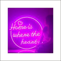 China Happy Birthday Neon LED Sign Board 900x403mm 50000 Hours Working Lifetime for sale
