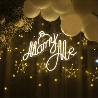 China Acrylic Hollow out Custom Made Neon Light Sign OEM ODM for decoration for sale