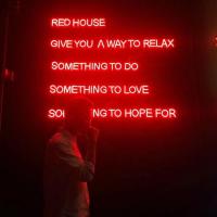 China Acrylic Hollow out Custom Made Neon Light Sign OEM ODM for decoration for sale