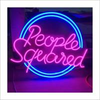 China durable Crystal Custom Neon Logo Sign 50000 Hours Working Lifetime for sale
