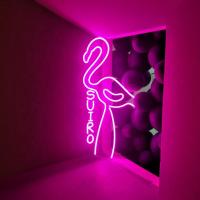 China Indoor LED Neon Letter Signs Acrylic Material Wedding For Home Wall for sale