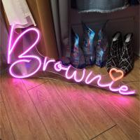 China Standing Neon Letter Signs rich colors acrylic Easy Installation for sale